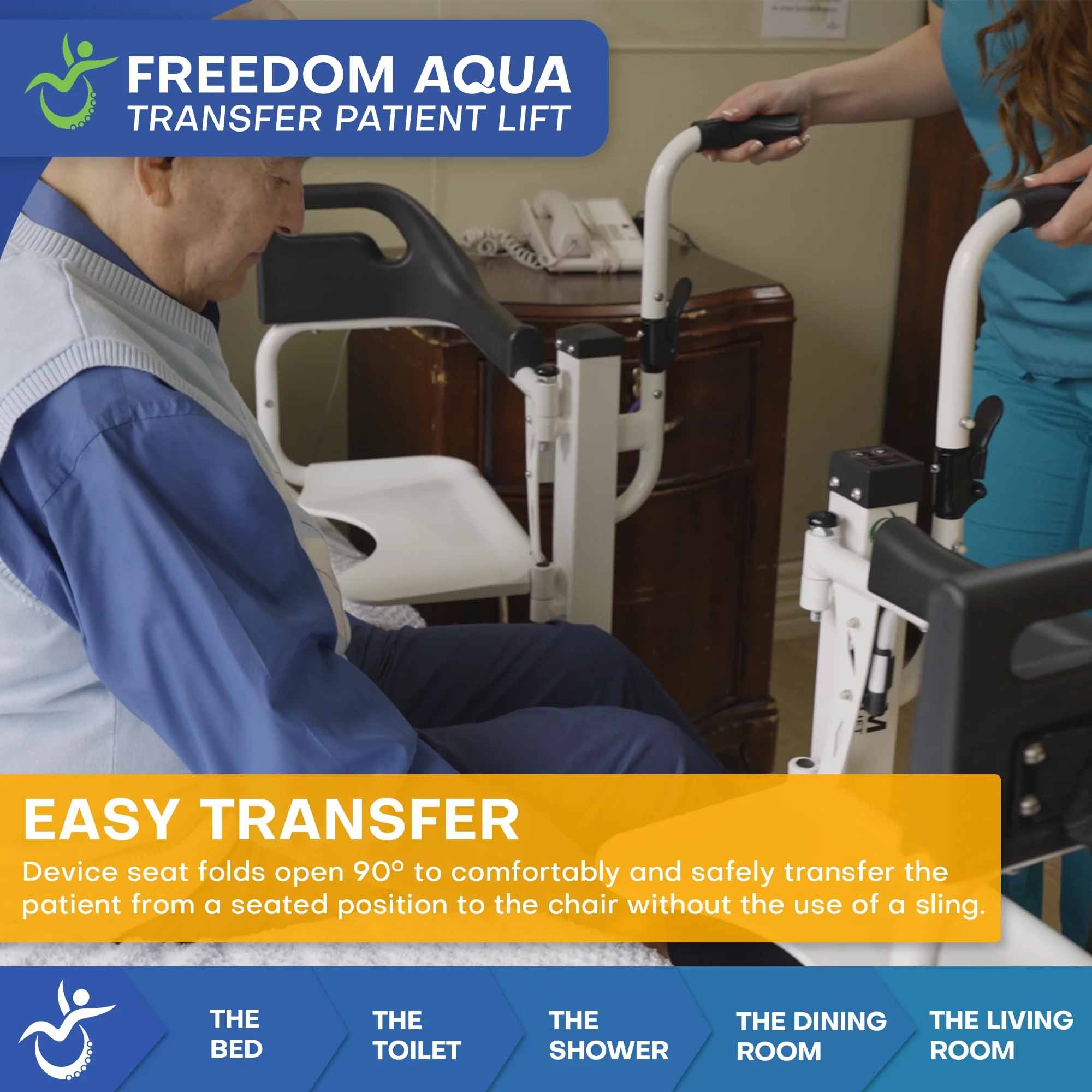 Buy Aqua Patient Lift And Transfer Chair | Waterproof